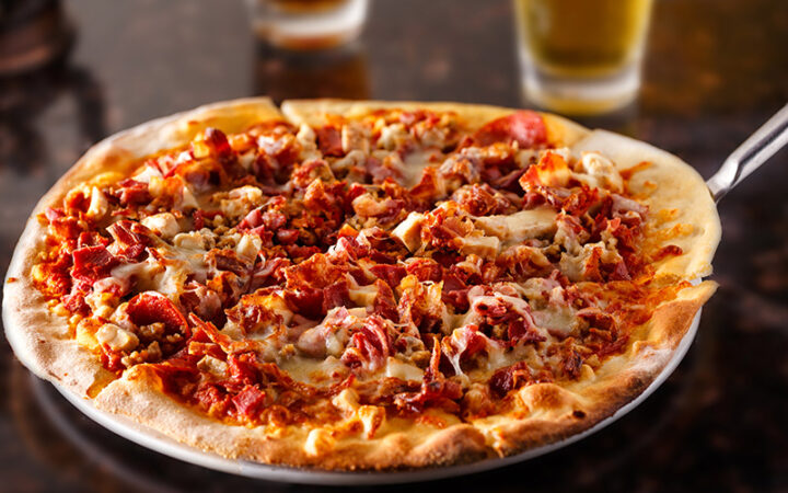 All Meat Feast Pizza | The Bake One Club